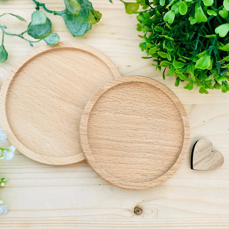 Holz hochzeitskerzen - Etsy.de