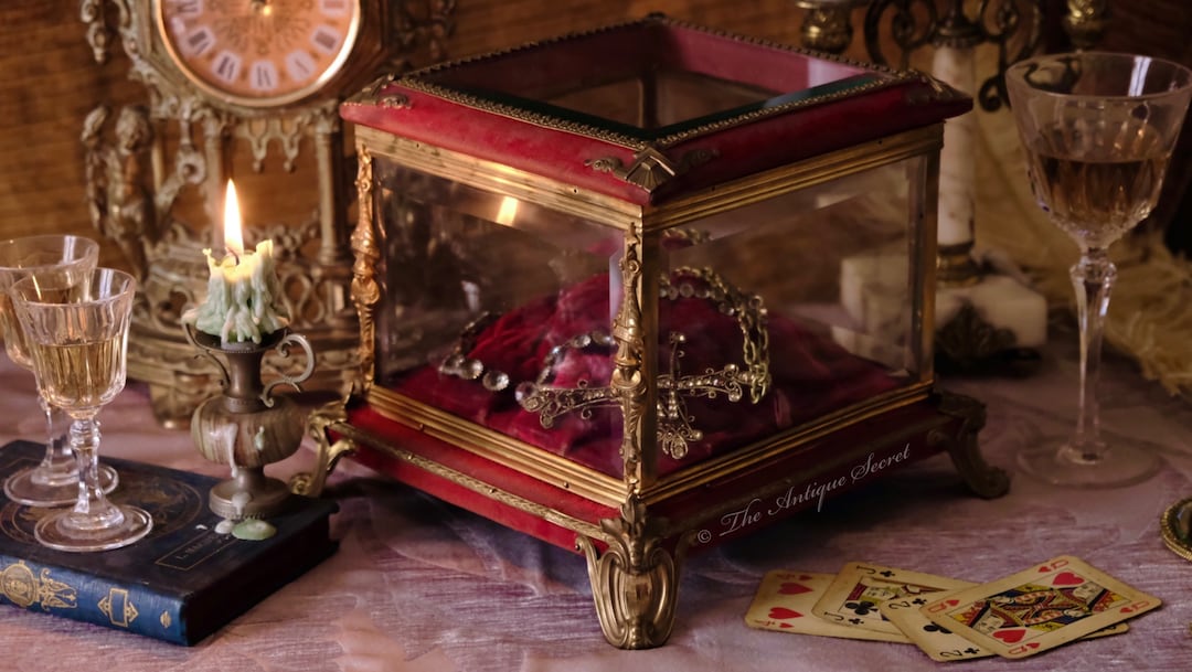 Exceptional Antique French 19th Century Emperor Napoleon III Reliquary ...