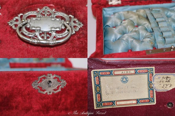 Rare Victorian Napoleon III jewelry / boudoir / music… - Gem