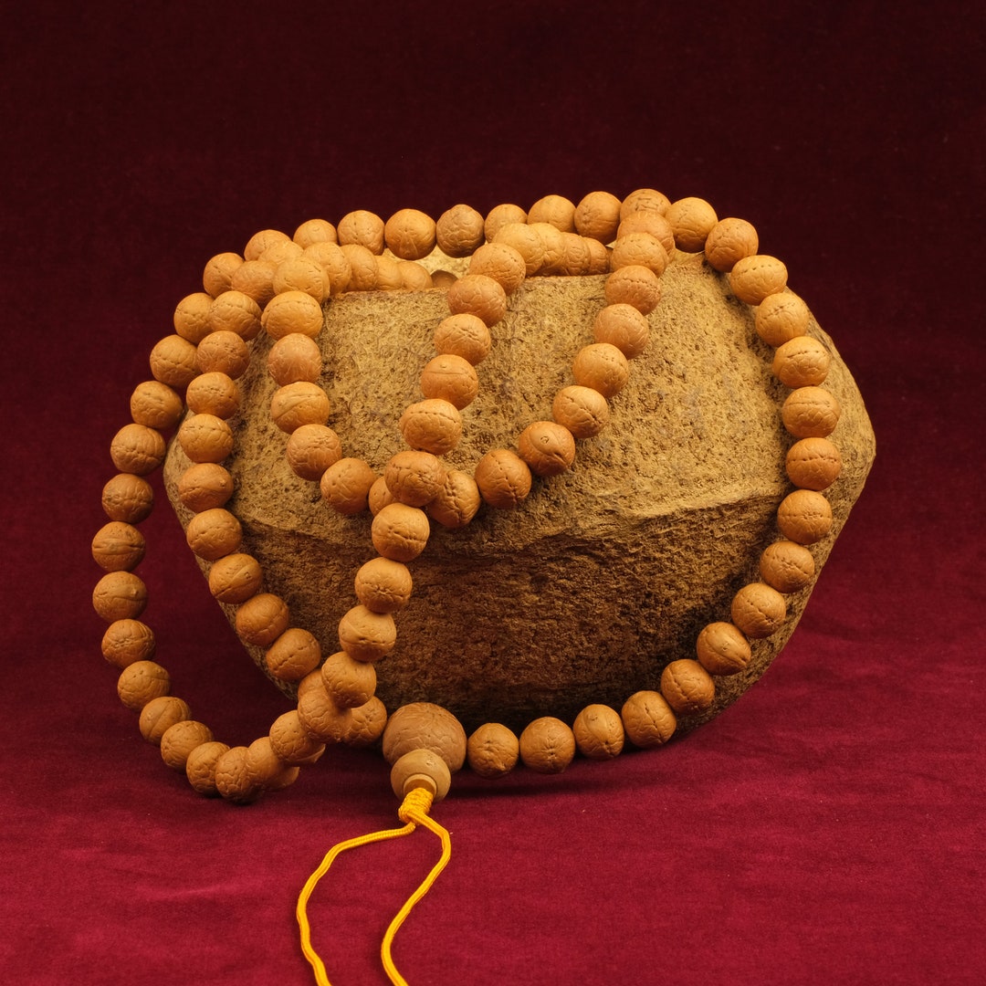 Mala Bodhi Chain Seeds 108 Pearls Brown Meditation, Buddhism, Gift ...