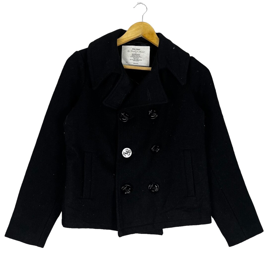 Beams Boy Pea Coat Winter Jacket - Etsy