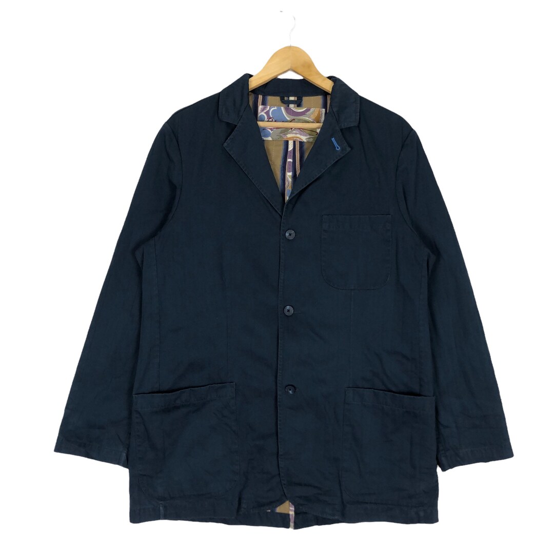 Robert Graham Suit Light Jackets Blazer Coats Navy Blue Colour - Etsy