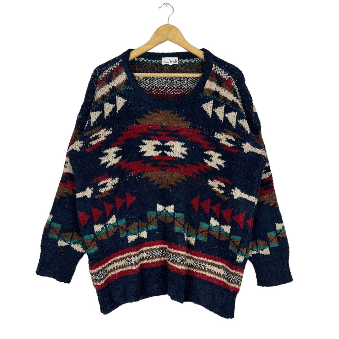 Vintage Titicaca Native Art Sweater Sweatshirt - Etsy