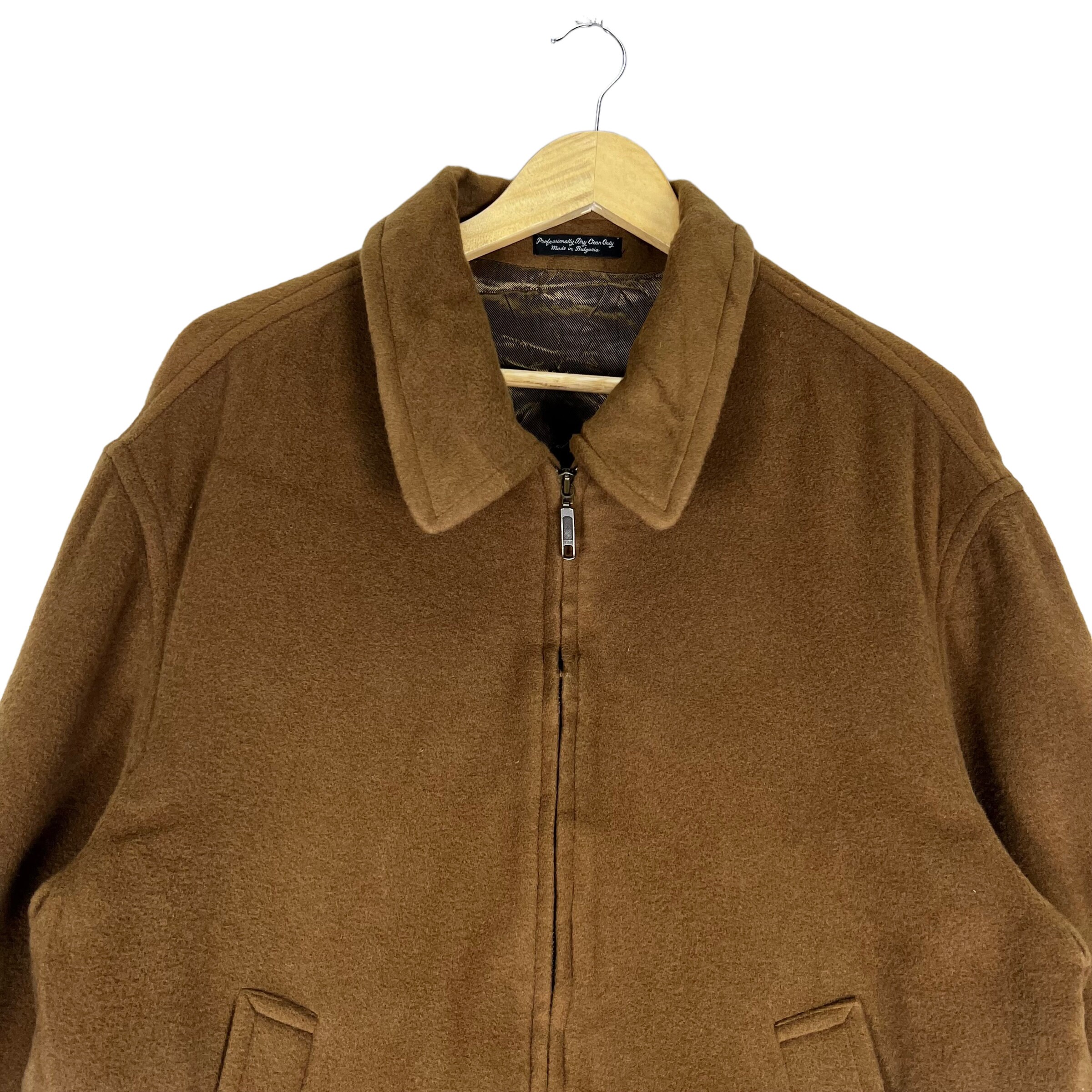 Baracuta Harrington Wool Zipper Jacket - Etsy