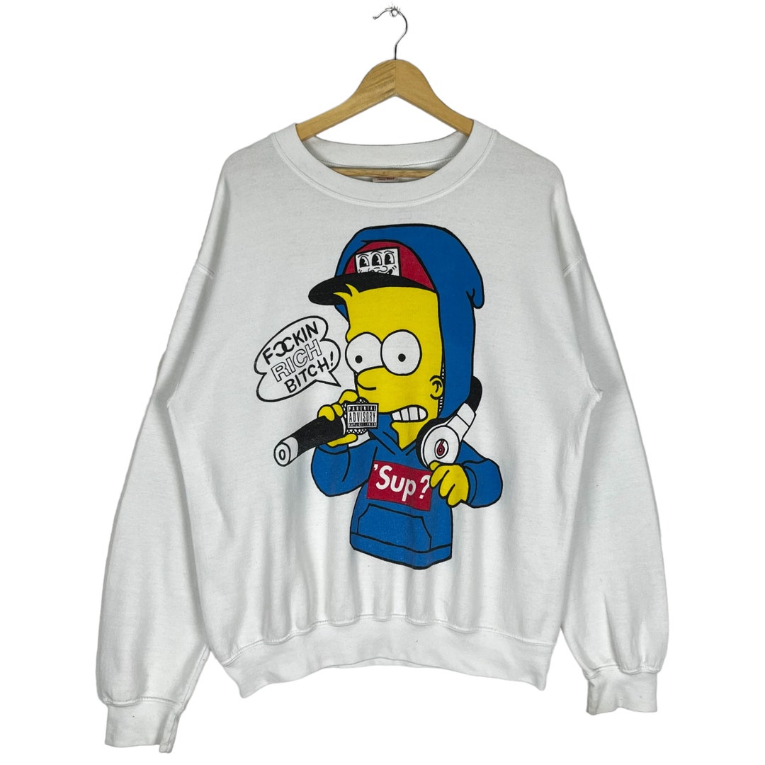 Vintage Bart Simpson the Simpson Sweatshirt - Etsy