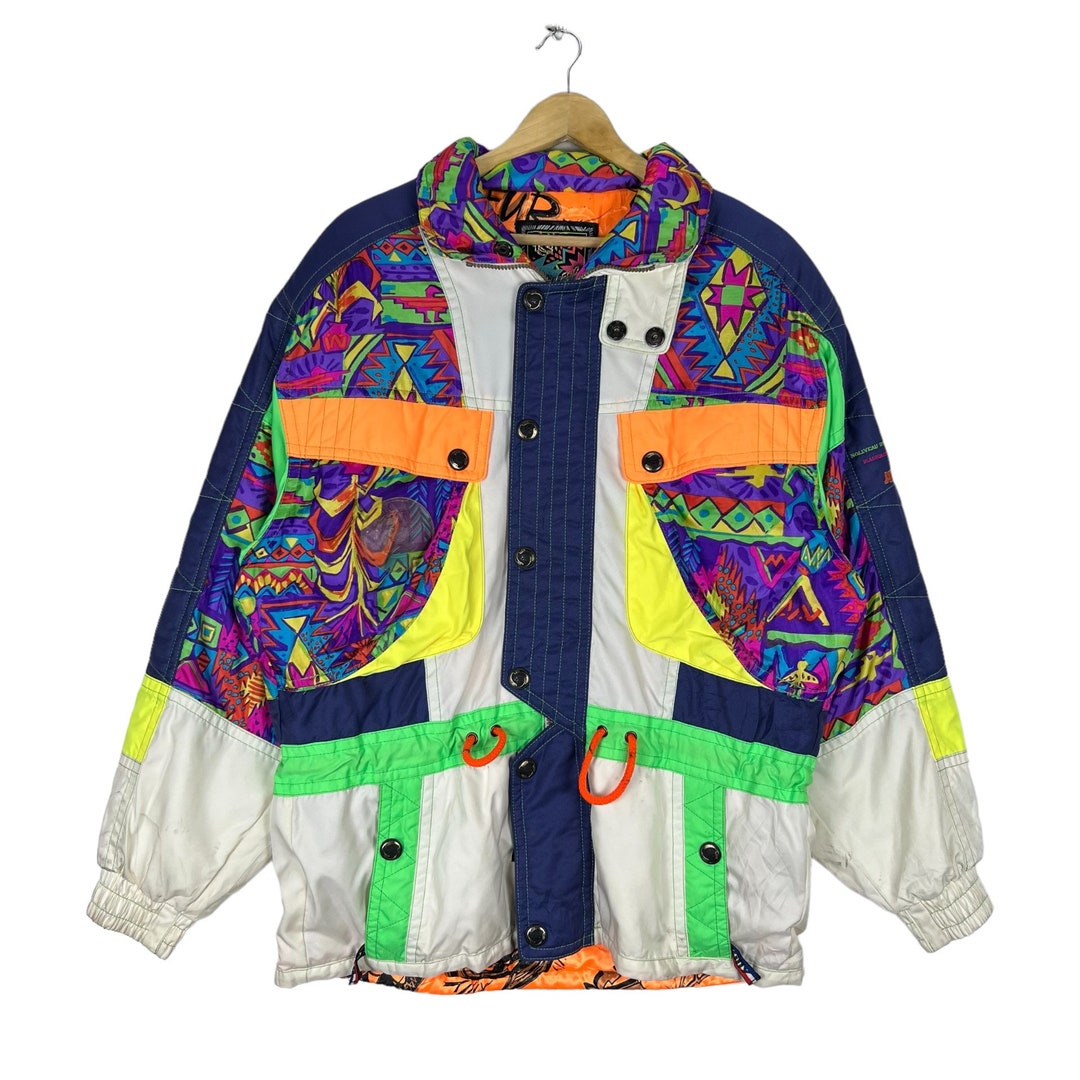 Vintage Killy Multicolor Ski Jacket - Medium - Etsy UK