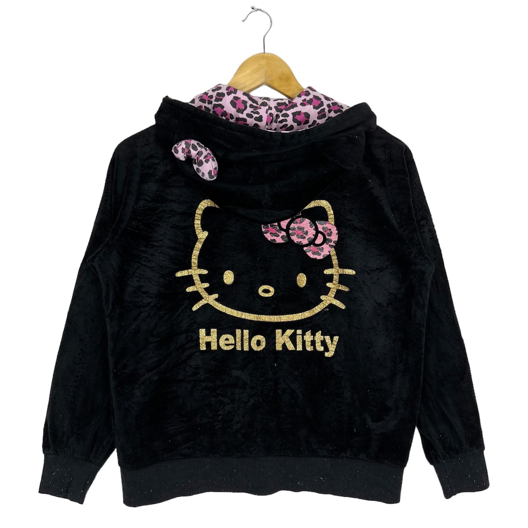Hello Kitty Hoodie Sweatshirt Hoodie - Etsy