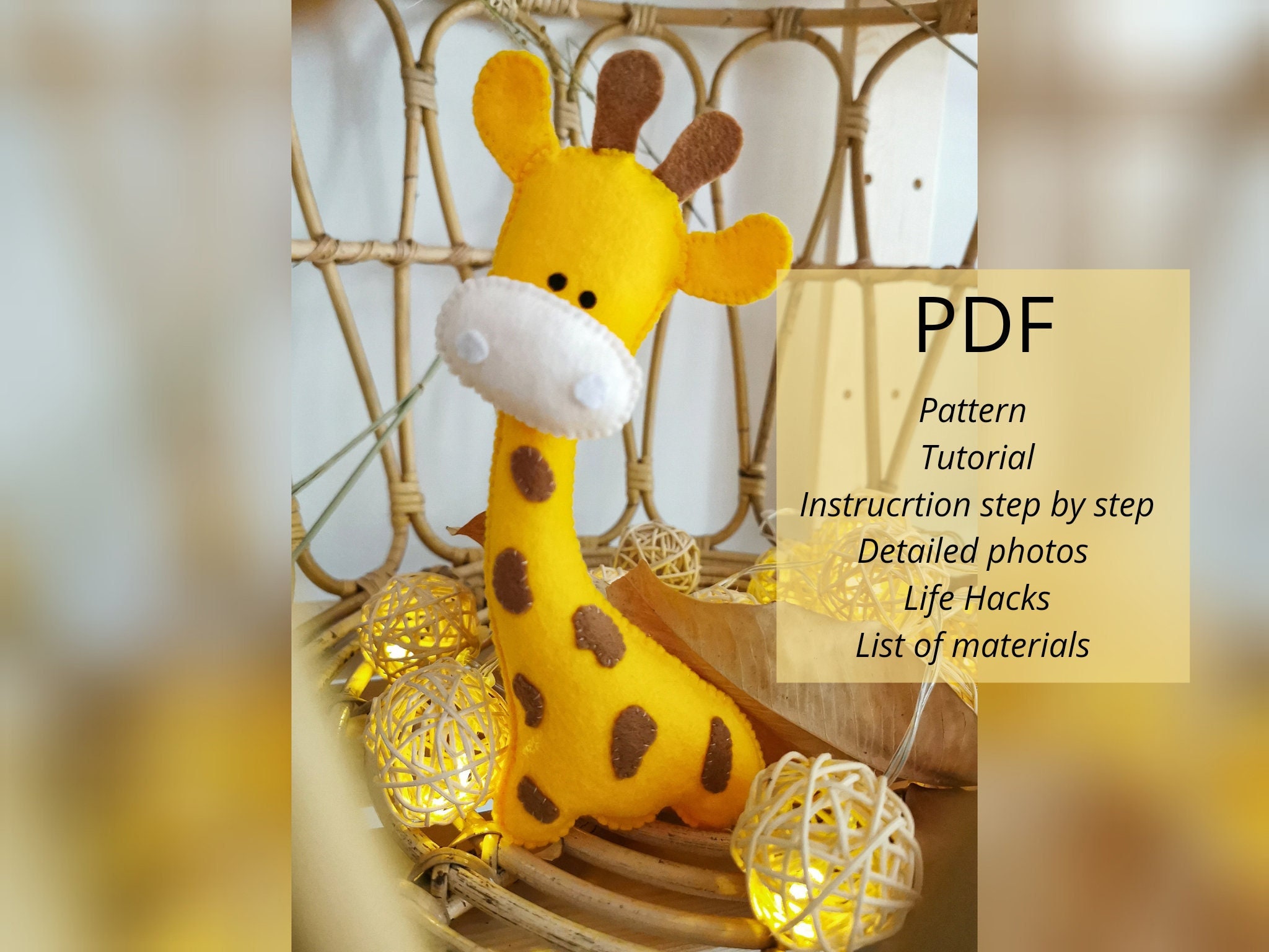 37+ Designs Giraffe Felt Sewing Pattern - HardieMaryana 37+ Designs Giraffe Felt Sewing Pattern - HardieMaryana