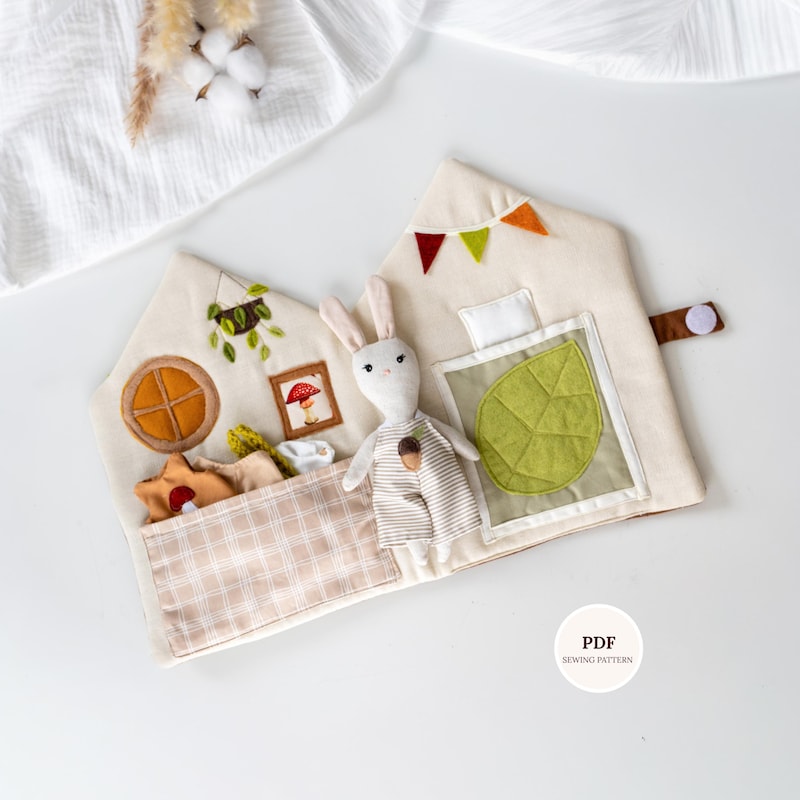 Quiet Book Sewn - Etsy