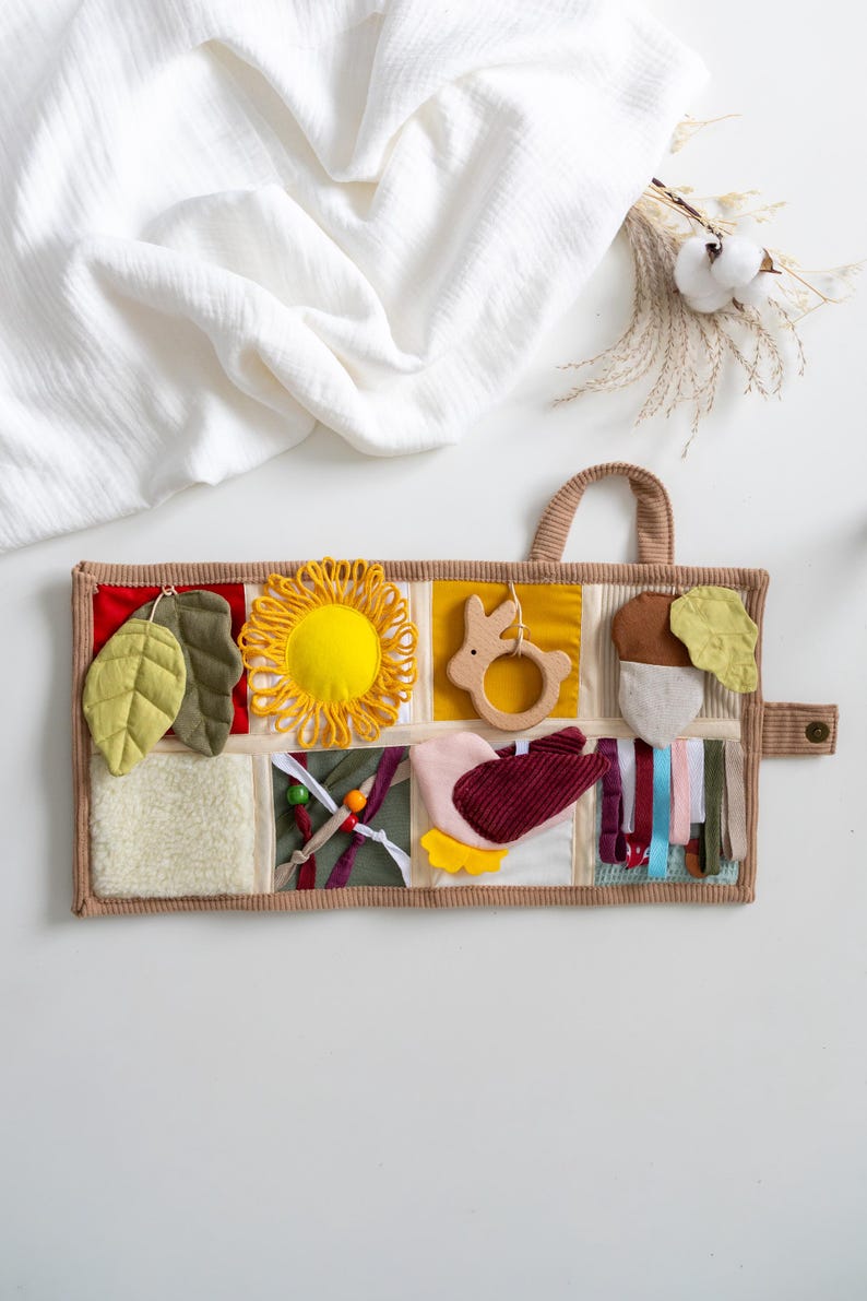Woodland Montessori Sensory Quiet Book PDF Pattern – Nature Baby ...