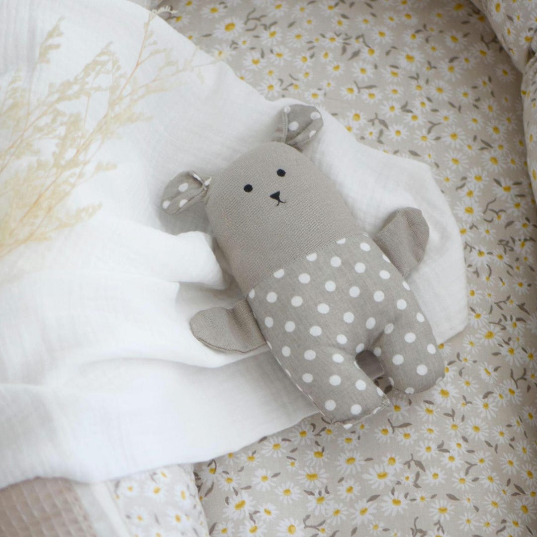 New Mom Gift Box Rattle Linen Toy , Pregnancy Gift Box With First Baby ...