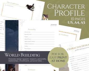 Fantasy World Building Worksheets Government PDF for Authors | Etsy