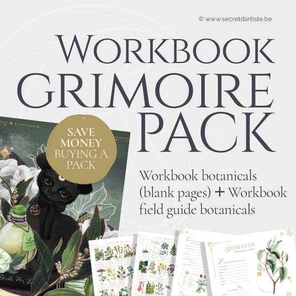Herbal Grimoire - Etsy