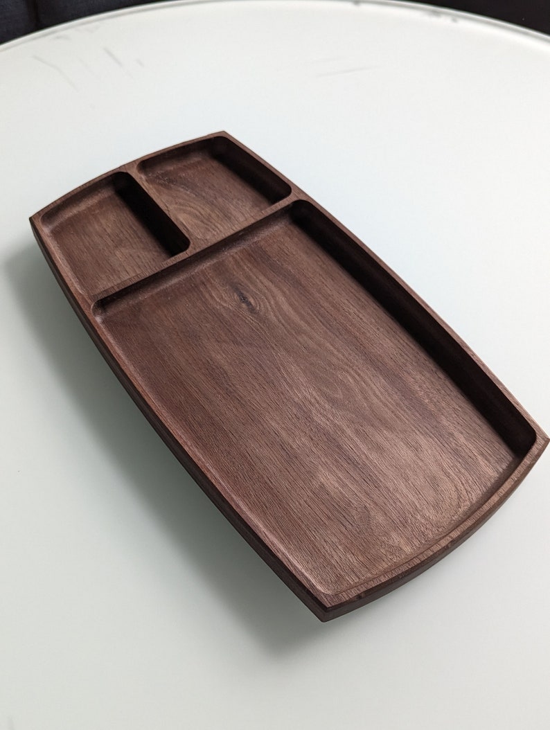 Barbecue Serving Tray Hardwood Food Safe Handmade - Etsy