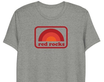 Red Rocks Shirt - Etsy