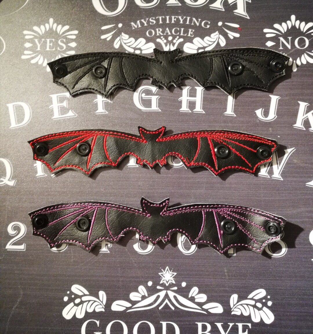 Forever in Black Fang Gang Bat Mask Extender - Etsy