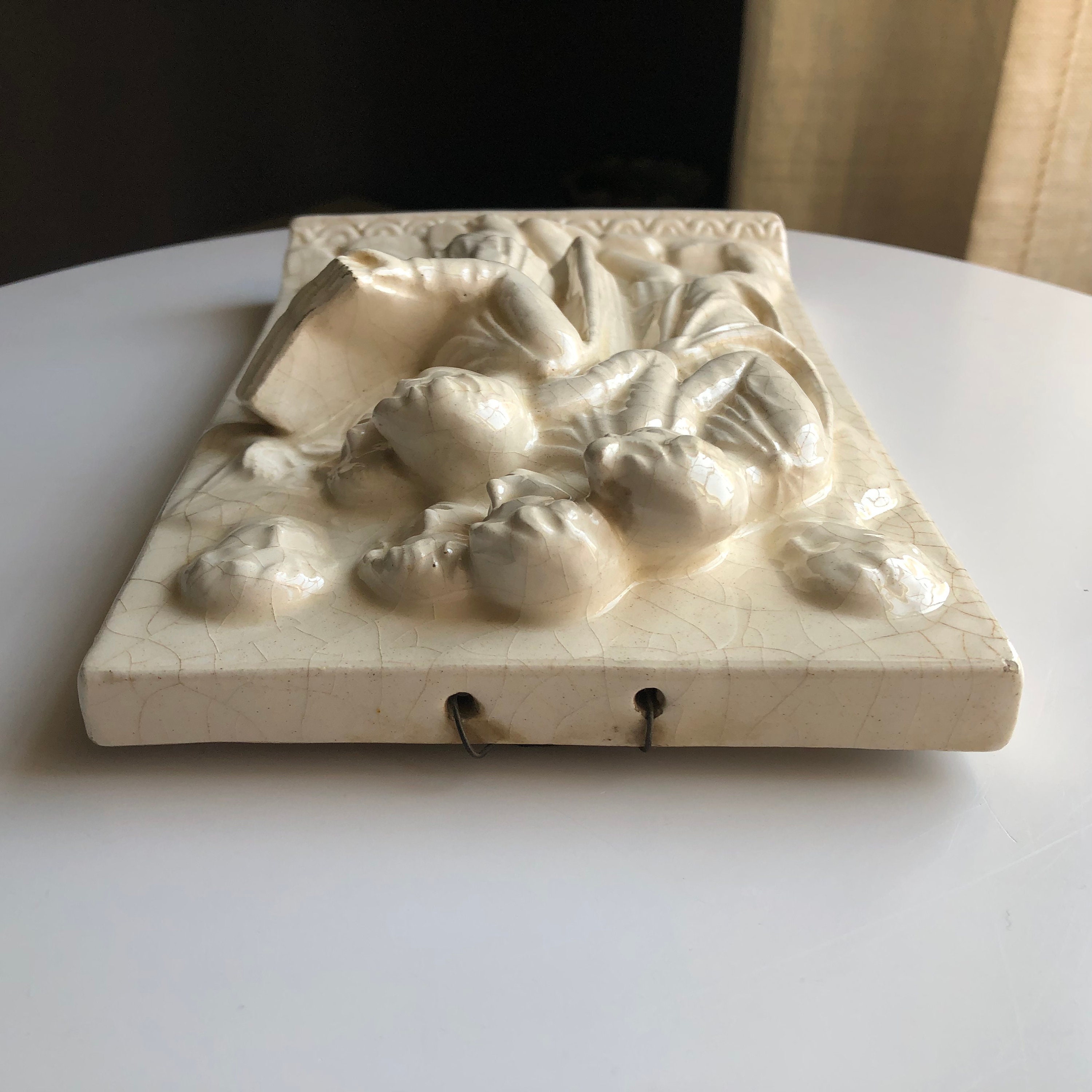 Vintage Italian Ceramic Tile Wall Hanging Choral Singers Della - Etsy