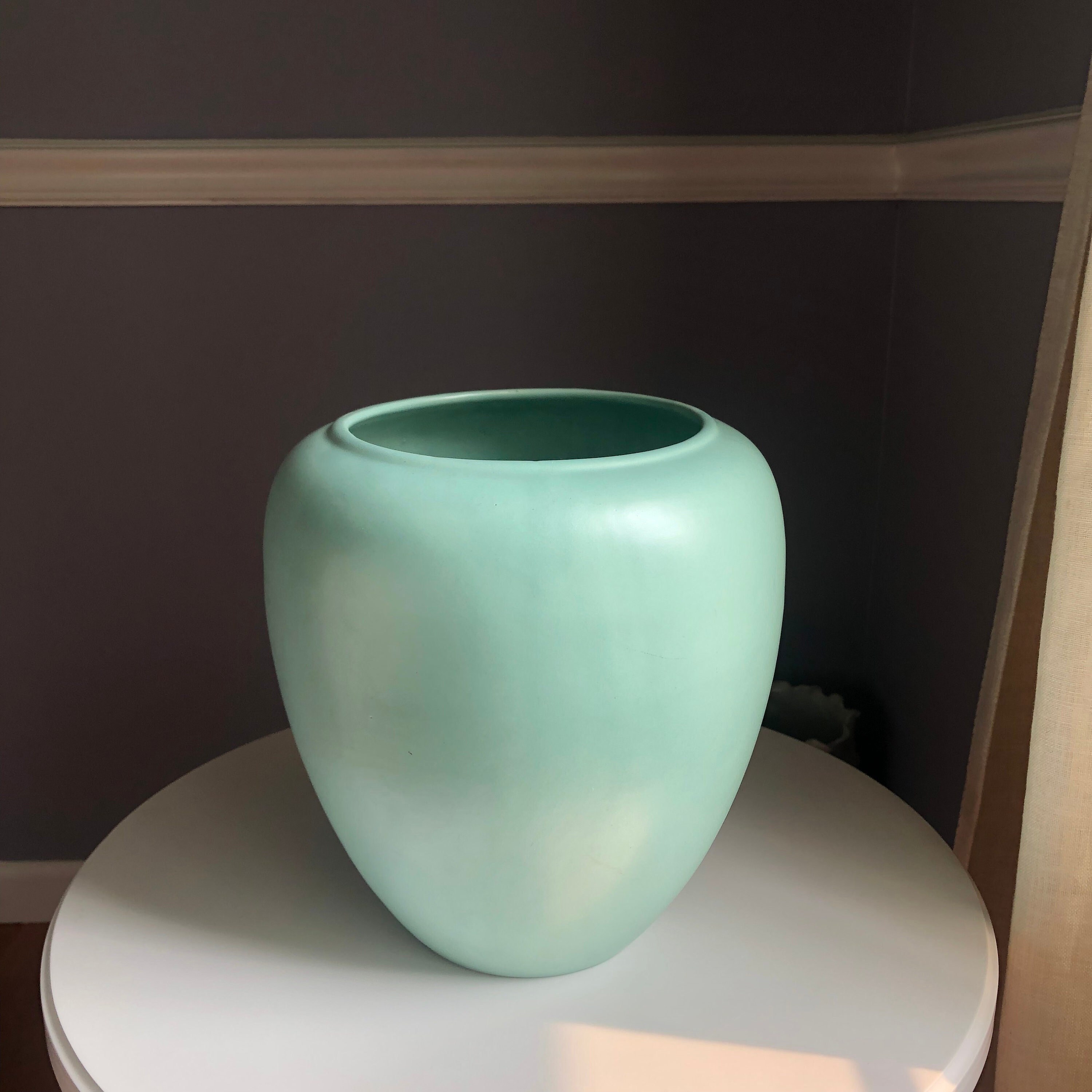 Vintage Haeger Seafoam Green Urn Vase Pot - Etsy