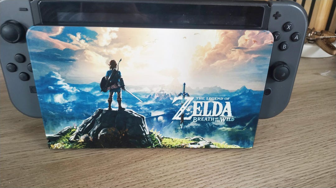 Nintendo Switch Dock Front Panel Cover the Legend of Zelda Breath of ...