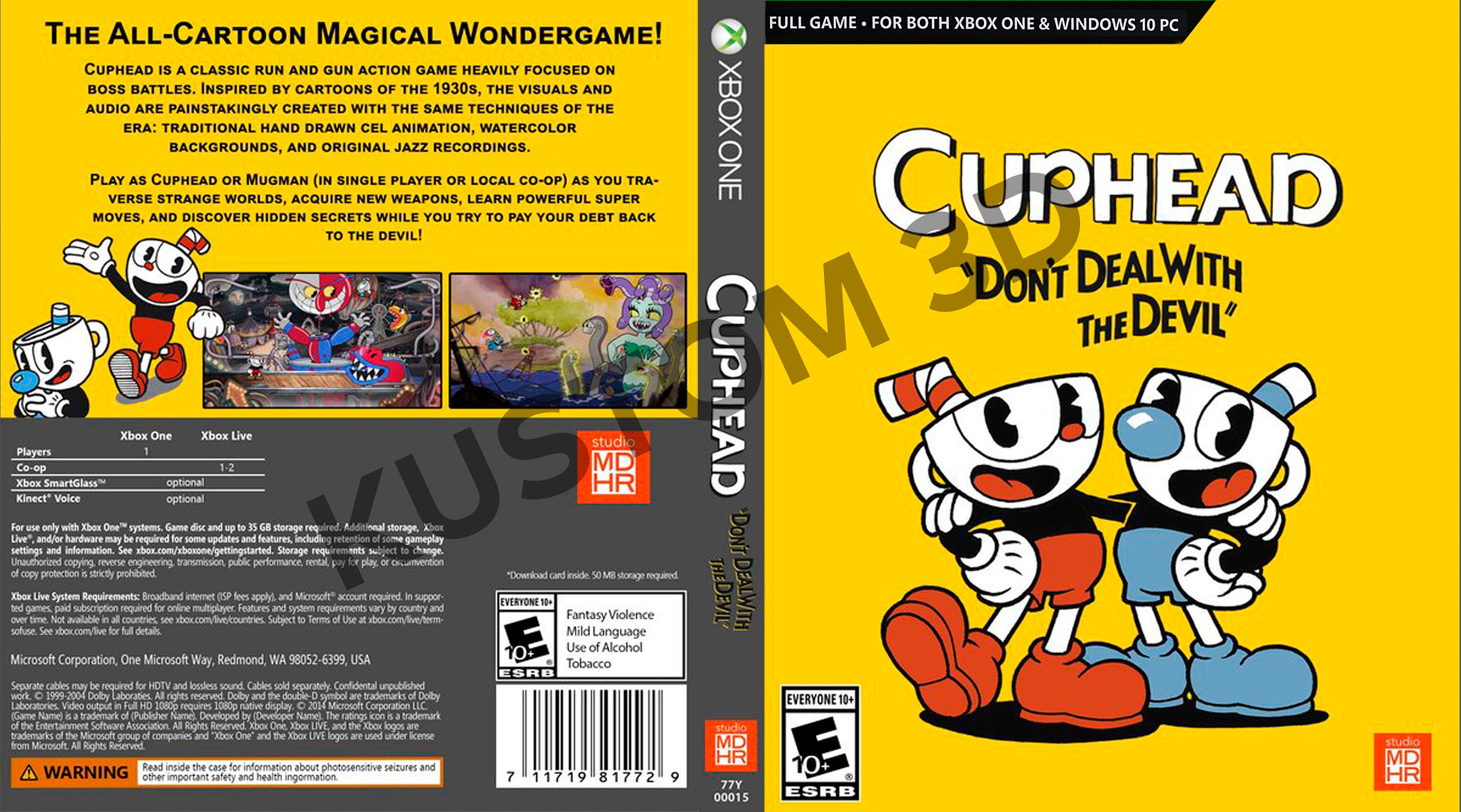 Xbox One Game Cover Template