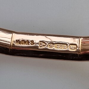 Art Deco 9ct Rose Gold Engine Turned Engraved Bangle - Etsy