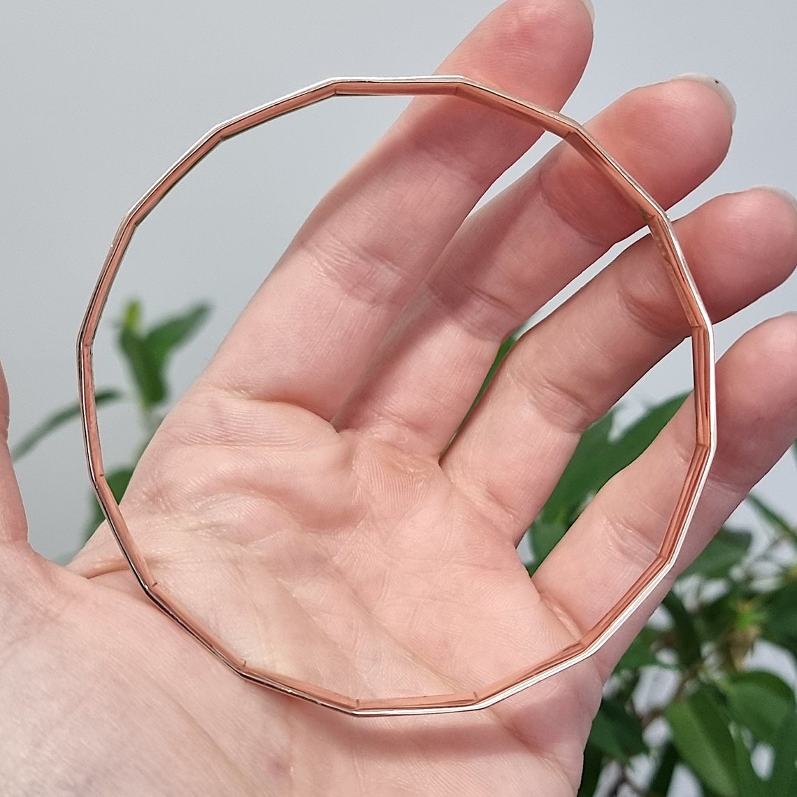 Art Deco 9ct Rose Gold Engine Turned Engraved Bangle, Hallmarked ...