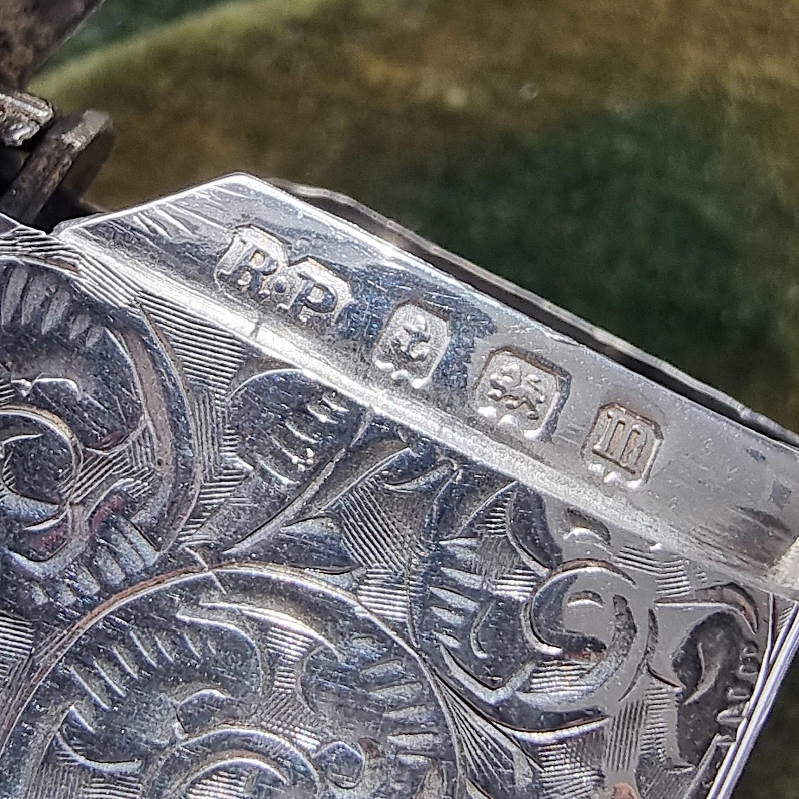 Antique Sterling Silver Sovereign Holder & Vesta Case - Etsy