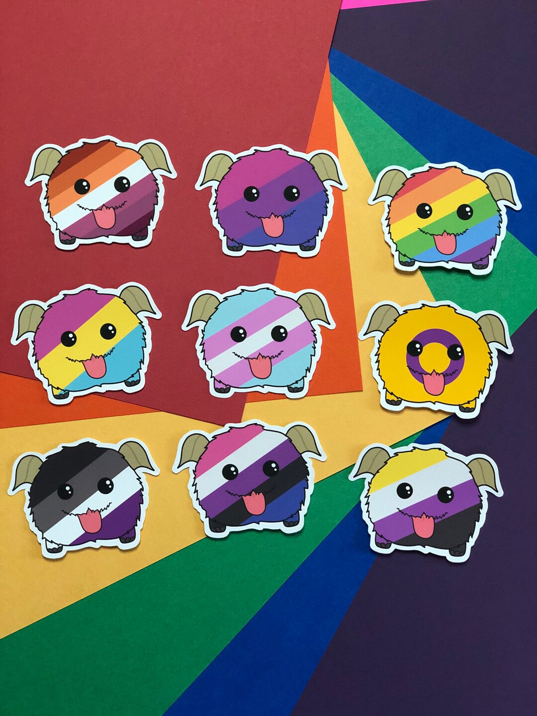 Poro Pride Stickers - Etsy