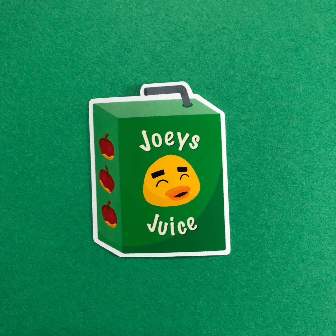 Joeys Juice Vinyl Sticker - Etsy