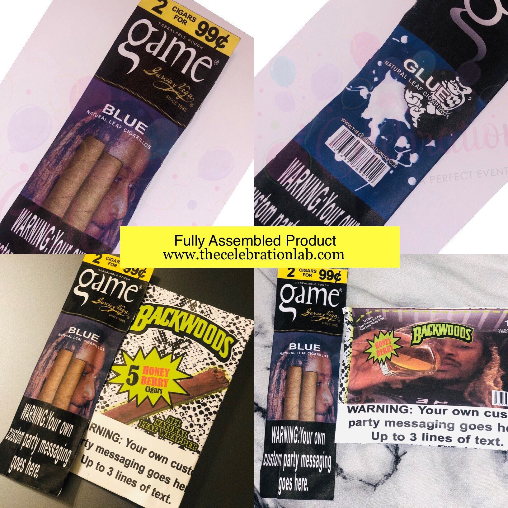 Custom Backwoods Wrapper Label Flavored Cigar Wrapper Labels | Etsy