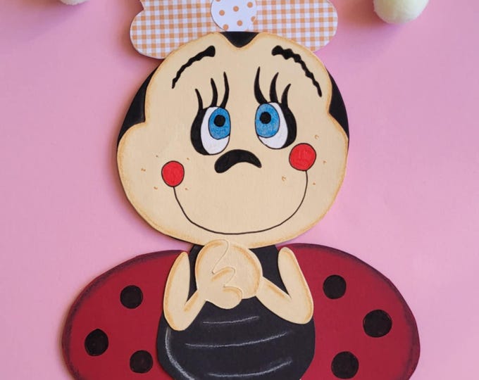 Window Picture Cardboard Ladybug Large - Etsy