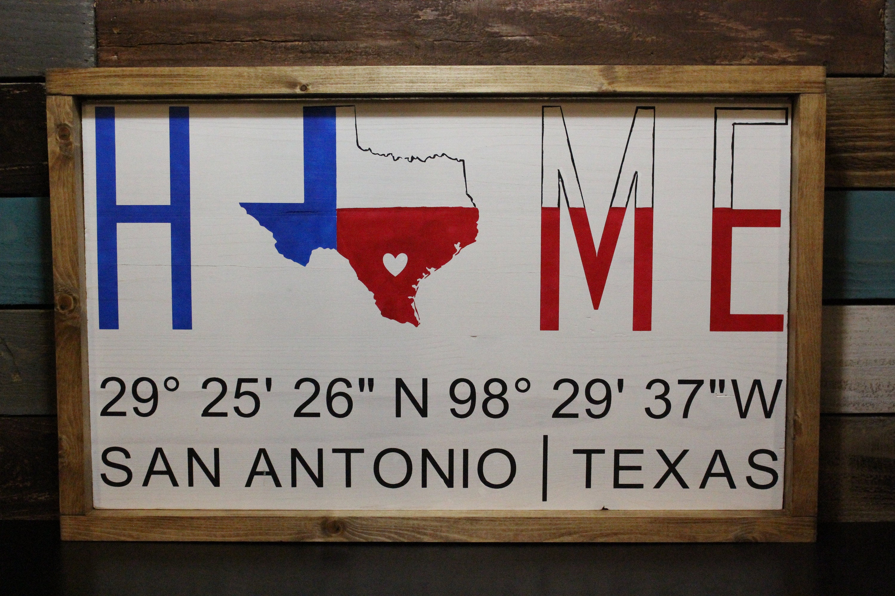 Wooden Texas Home Sign/texas Wall Art - Etsy