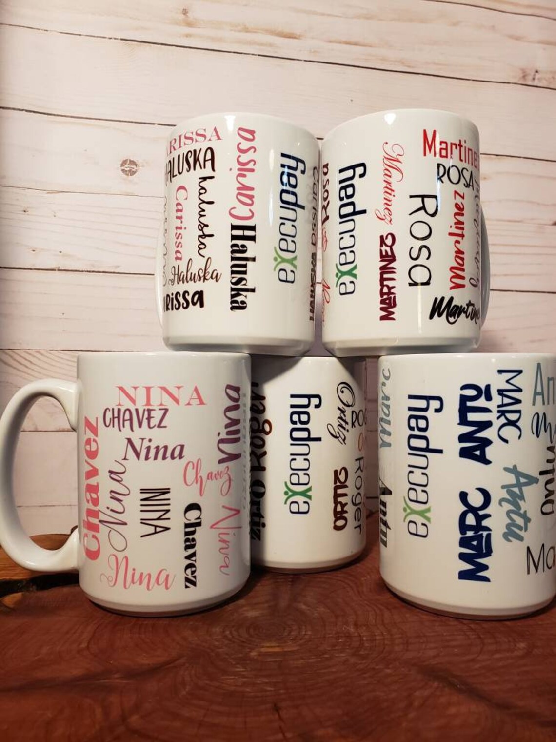 Personalized Name Mug - Etsy