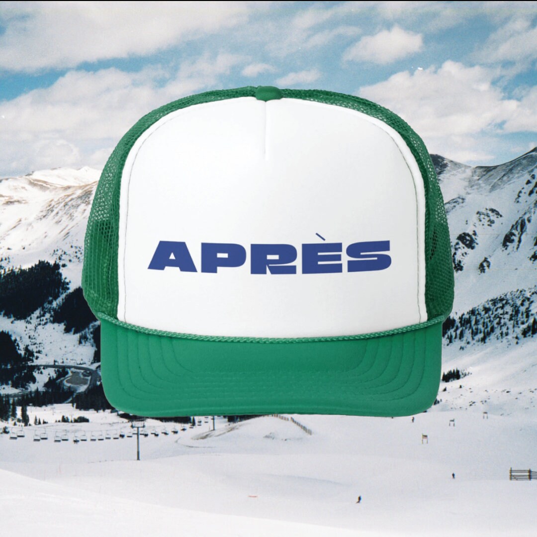 APRÈS Ski Trucker Hat - Etsy