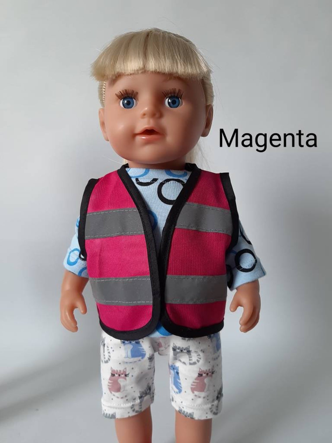 Doll Clothes Warning Vests Safety Vests Leisure Vests for - Etsy UK