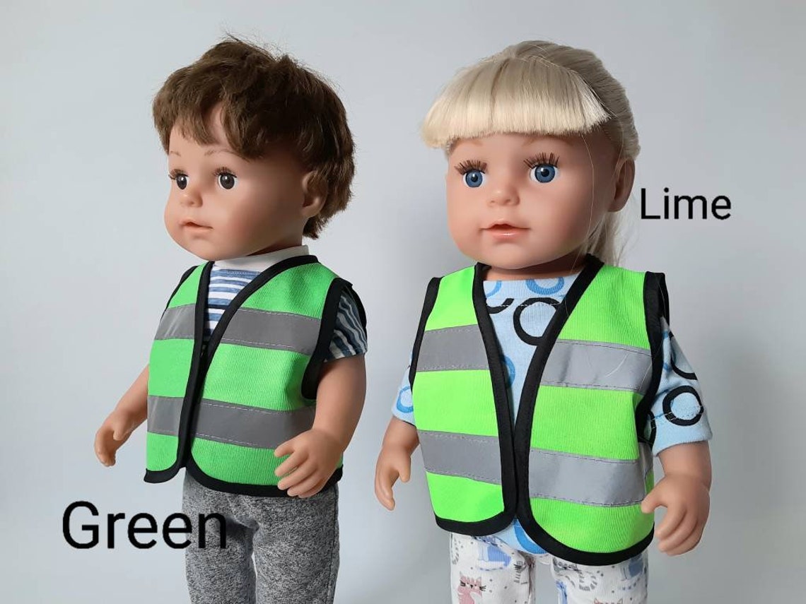 Doll Clothes Warning Vests Safety Vests Leisure Vests for - Etsy UK