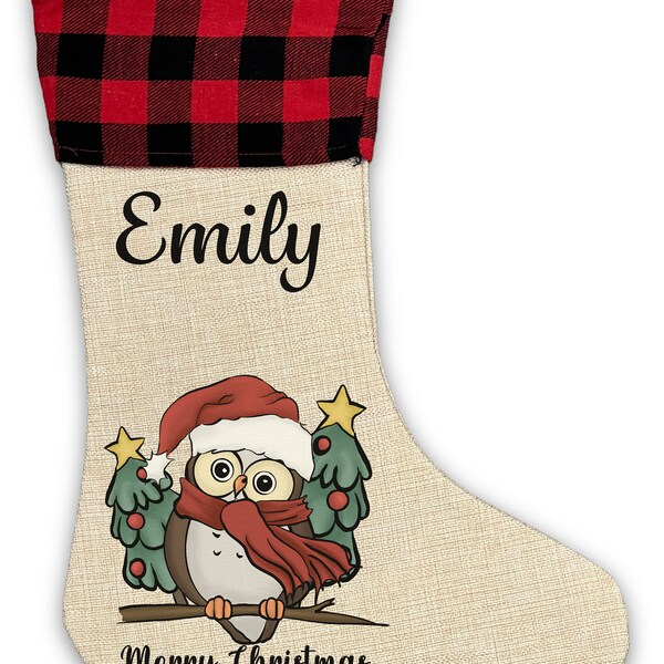 Owl Stocking - Etsy