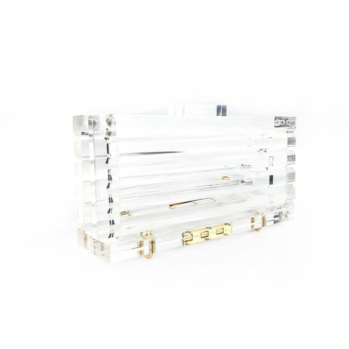 Lucite Clear Clutch Transparent Clutch Transparent Clear - Etsy