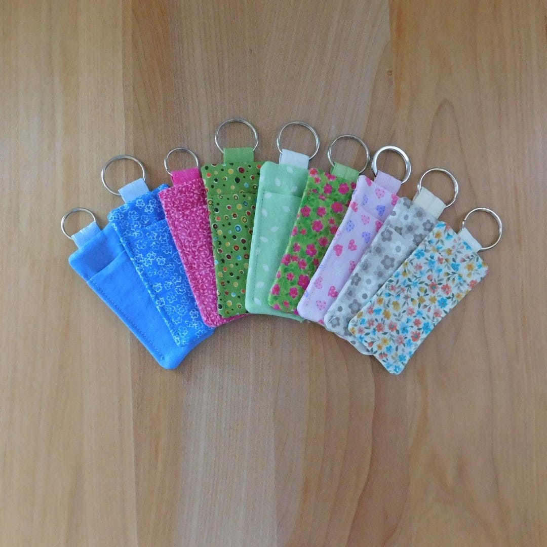 Lip Balm Holder/ Lip Balm Holder Keychain/ Key Chain Accessory/ Cotton ...