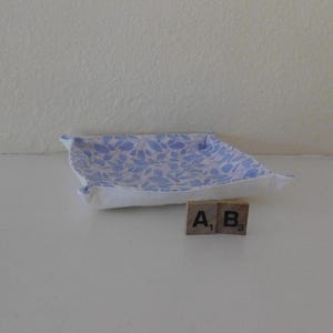 Decorative Fabric Tray/ Small Storage/jewelry Tray/nightstand Tray ...