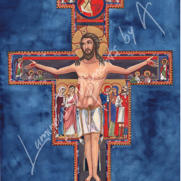 San Damiano Cross - Etsy