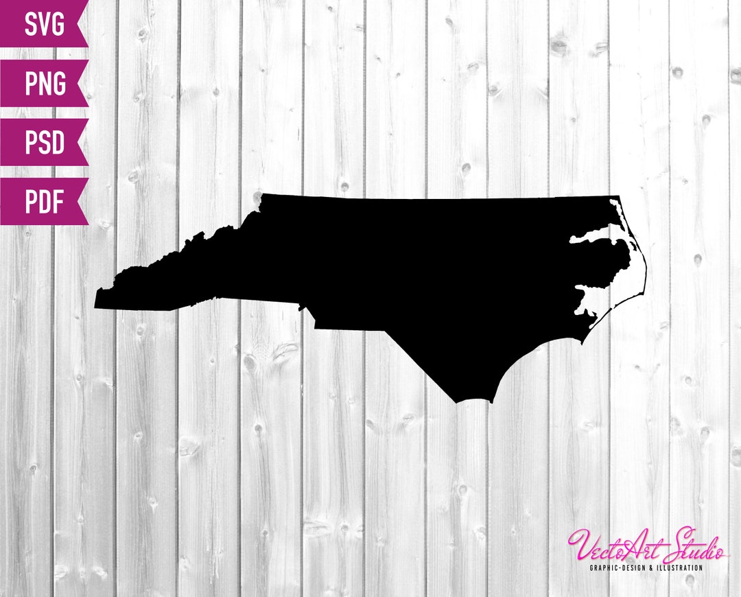 North Carolina Svg, North Carolina State Svg, USA Svg, United States of ...