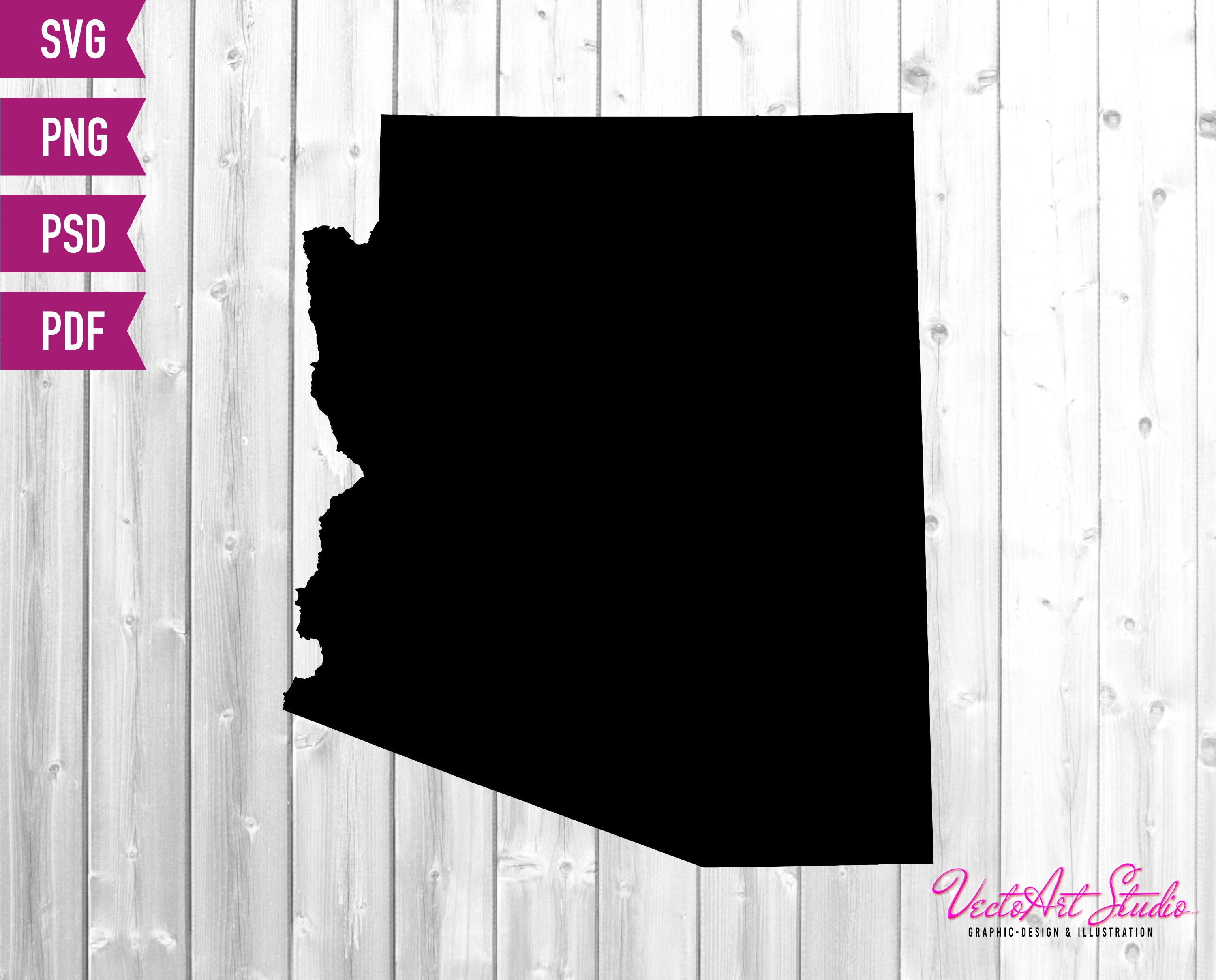 Arizona svg Arizona state svg USA svg United states of | Etsy