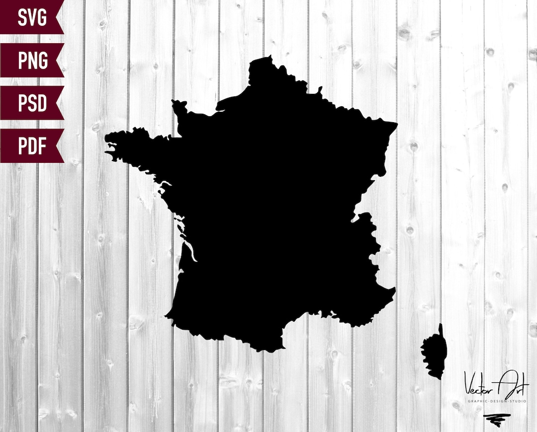 France SVG, France Country Svg, France Svg Files, Digital, PNG, PSD ...