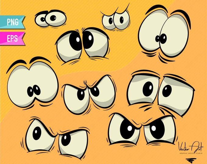 Googly Eyes Clipart, Monster Eyes Clipart, Vector Graphics, Eyes ...