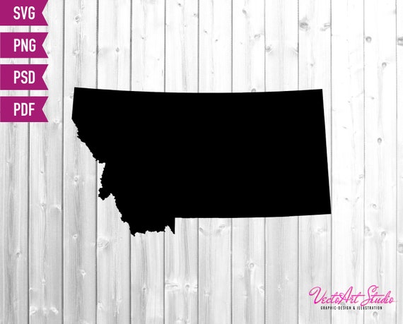 Montana Svg Montana State Svg USA Svg United States of | Etsy