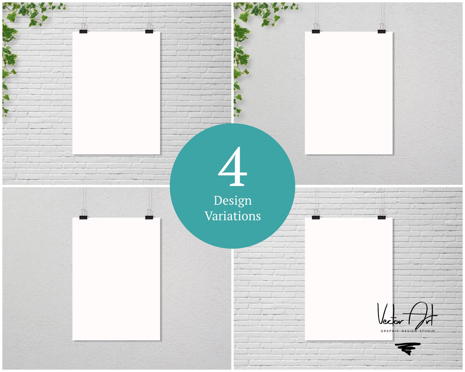 5:7 Vertical Hanging Paper Frame Mock Up, Mock up Frame, Styled ...