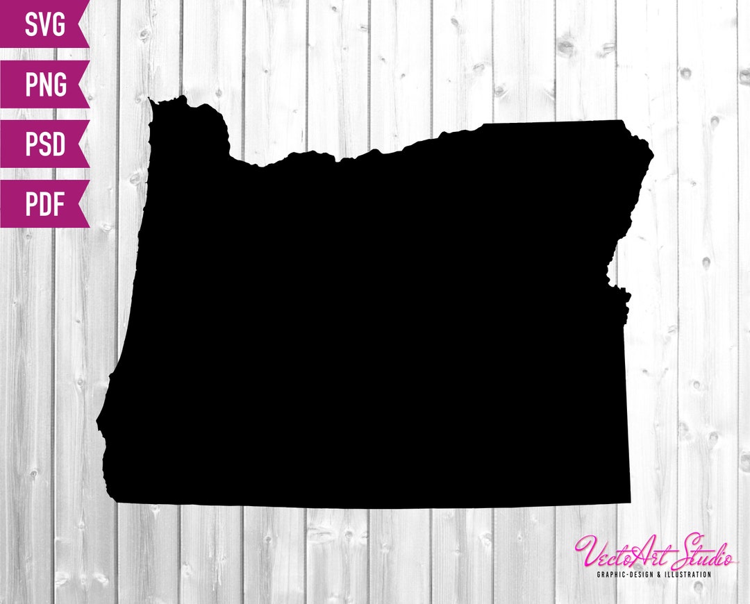 Oregon Svg, Oregon State Svg, USA Svg, United States of America Svg ...