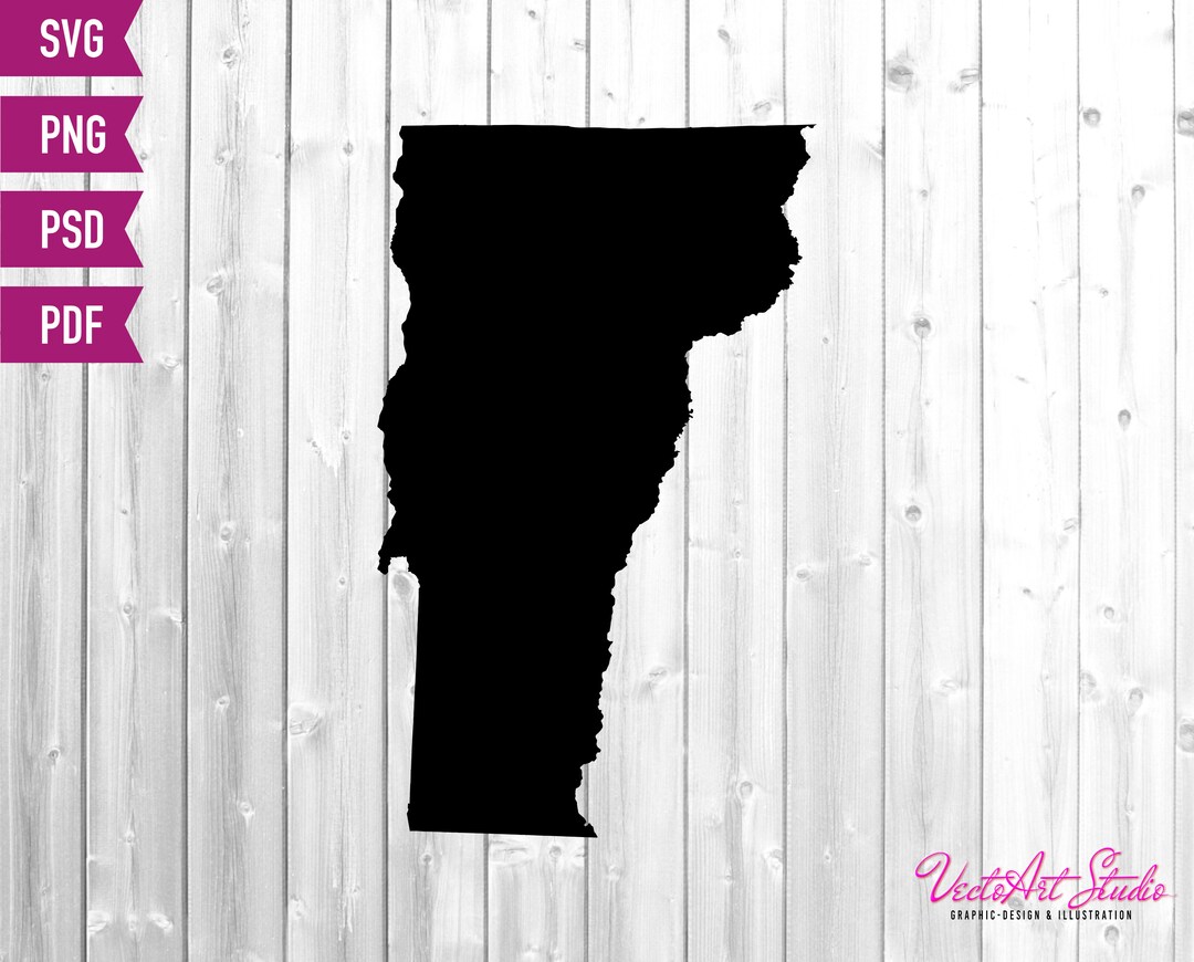 Vermont Svg, Vermont State Svg, USA Svg, United States of America Svg ...