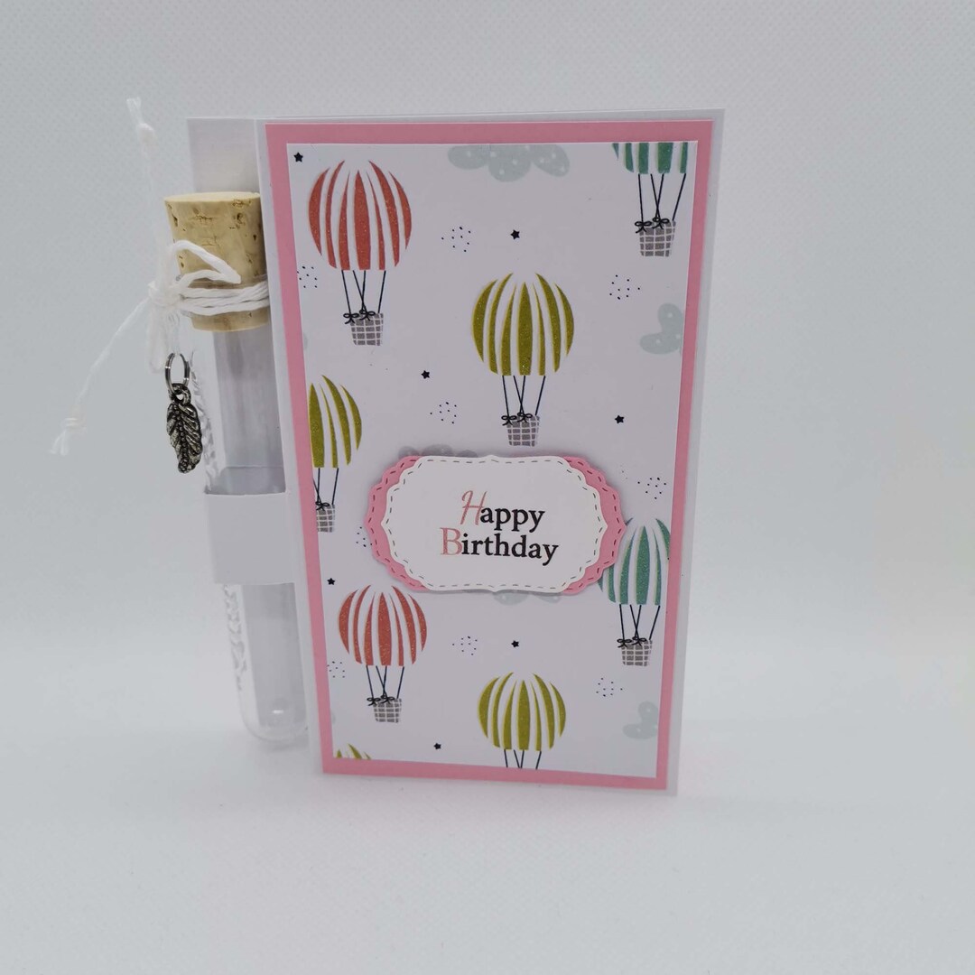 Congratulations Money Gift Packaging Test Tube Birthday - Etsy